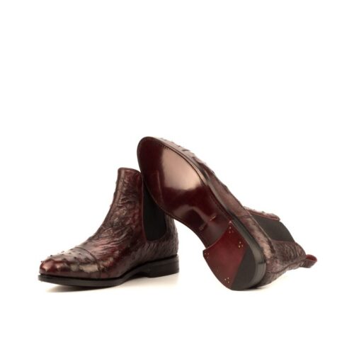 The Fulton St. Chelsea Boot No. 4149 | Genuine Ostrich | Robert August