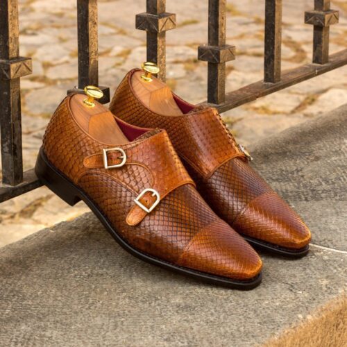 The Damen Ave. Double Monk No. 3545 | Genuine Python | Robert August