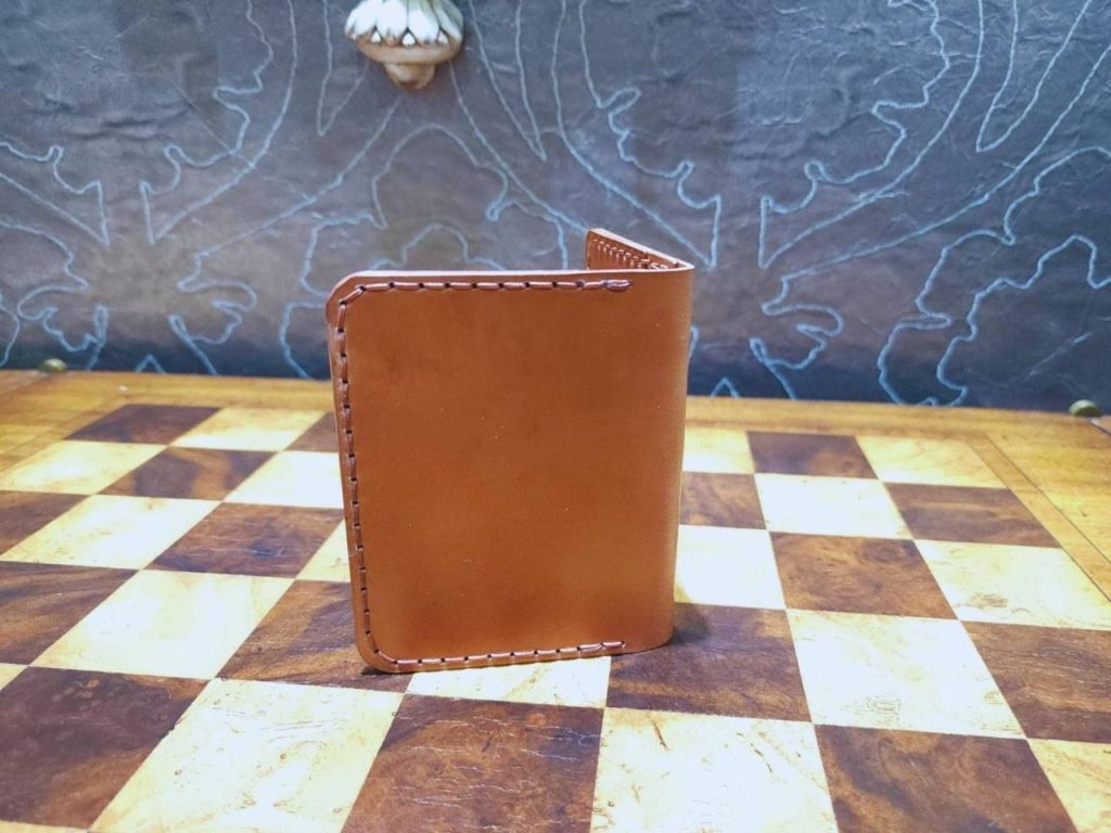 Horween Shell Cordovan Leather Bi-Fold Wallet - Natural | Robert August