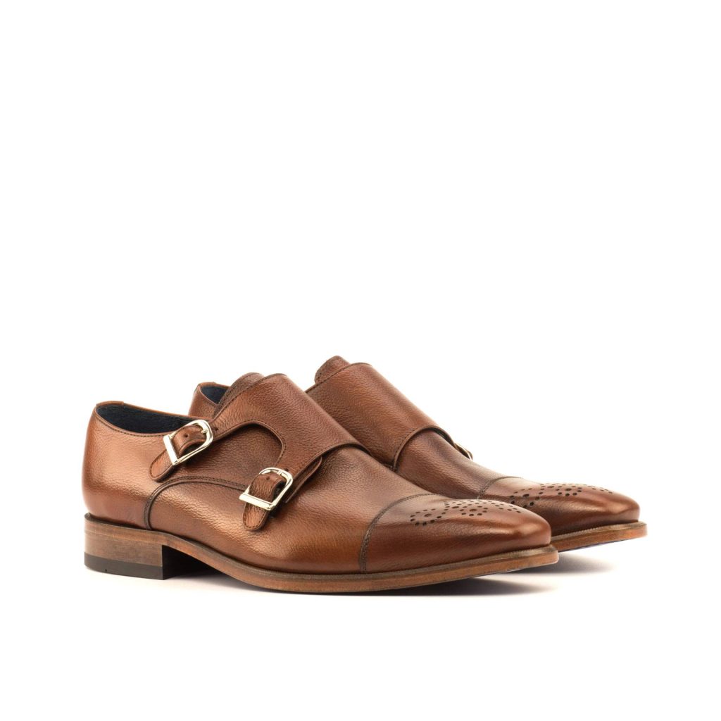 Damen Ave. Men's Goodyear Welt Double Monks 3984 | Robert August