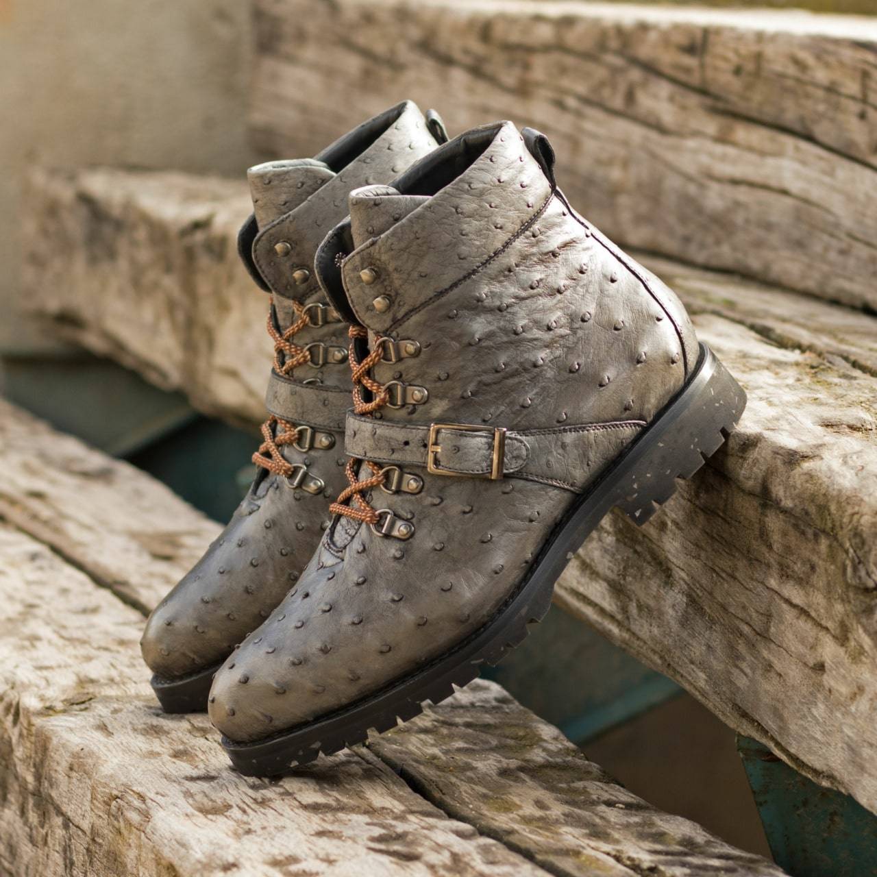 The Walton St. Hiking Boot No. 5277 | Genuine Ostrich | Robert August
