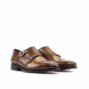 Damen Ave. Men's Goodyear Welt Double Monks No.5590 | Robert August