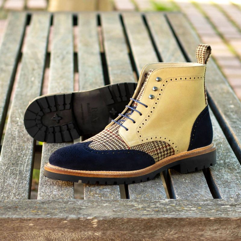 Dearborn St. Men's Military Brogue Boots No.8180 | Robert August