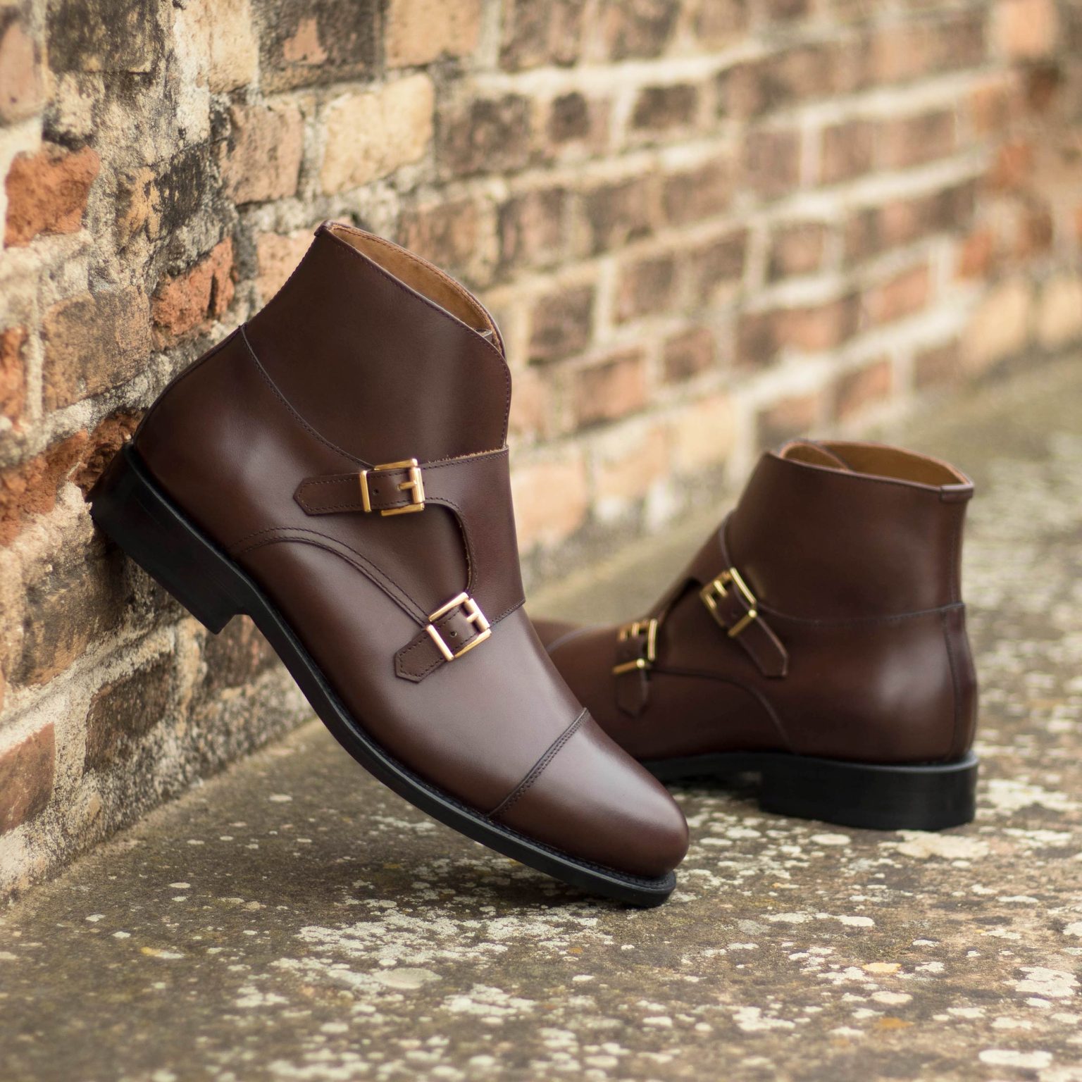Elm St. Men's Monkstrap Chukka Boots No.8119 | Robert August