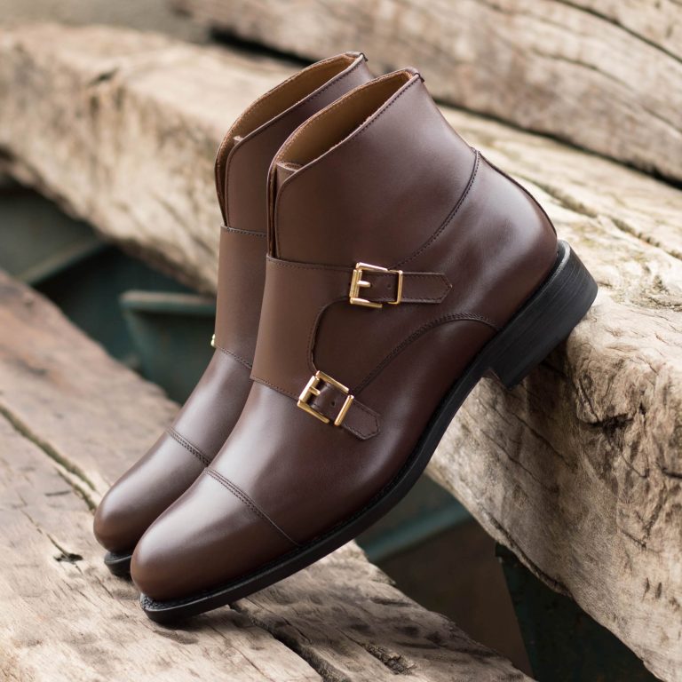 Elm St. Men's Monkstrap Chukka Boots No.8119 | Robert August