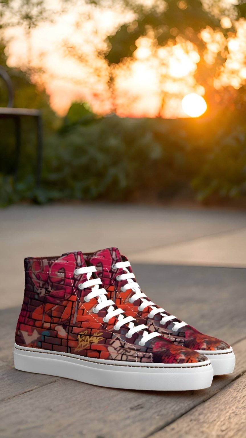 Division St. Men's High Tops Sneakers No.8206 | Robert August