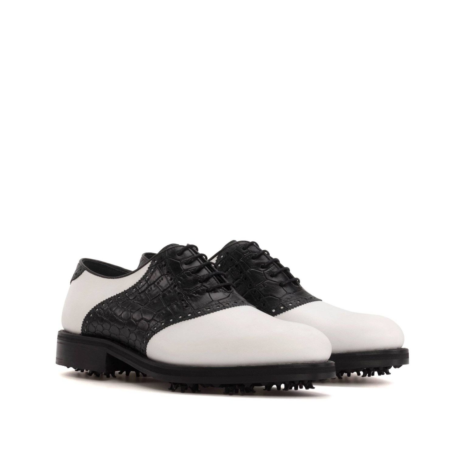 Lincoln Ave. Men's Saddle Golf Shoes No. 8228 | Robert August